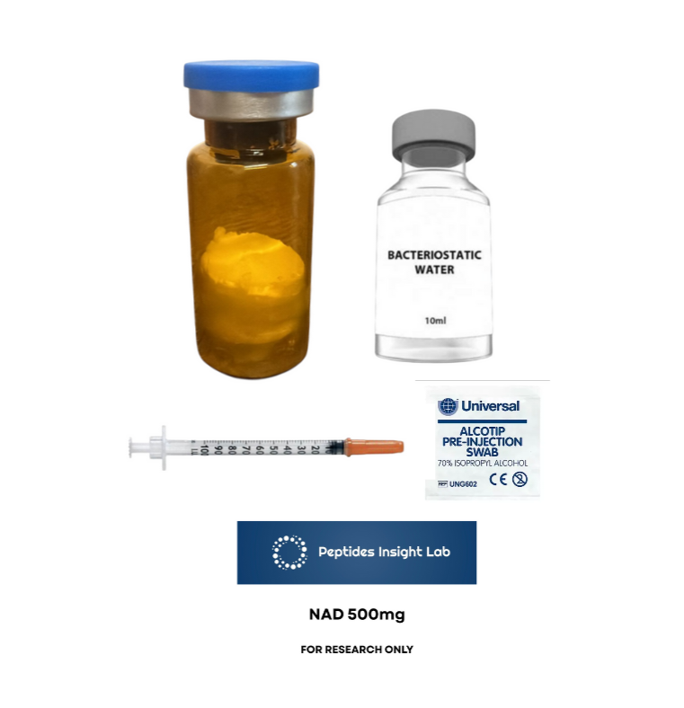 NAD 500mg Vial Set – Peptides Insight Lab